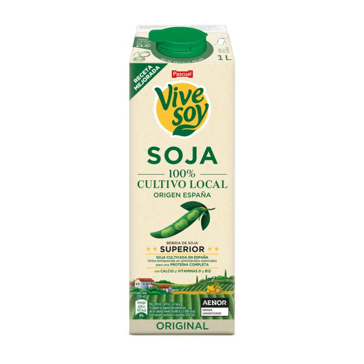 BEBIDA DE SOJA, 1L VIVESOY - Supermercados Plaza